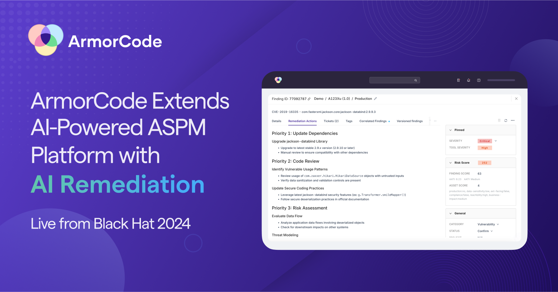ArmorCode Extends AI-powered ASPM Platform with AI Remediation - ArmorCode
